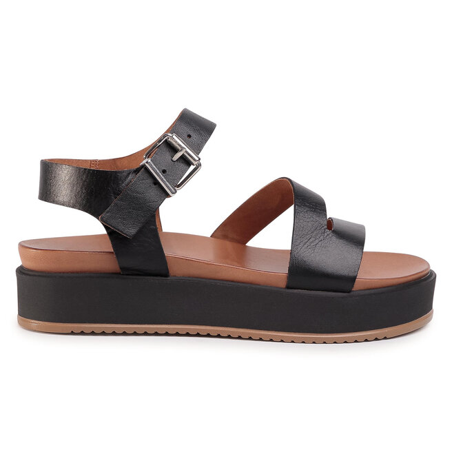 Sandały Inuovo 112052 Czarny | eobuwie.com.pl