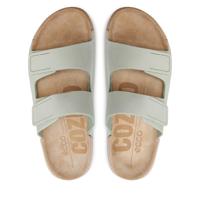 Klapki ECCO 20682302579 Matcha | eobuwie.com.pl