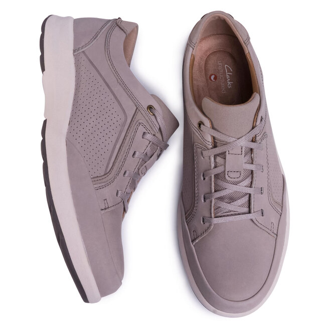 Półbuty Clarks Un Trail Form 261485507 Stone Nubuck | eobuwie.com.pl