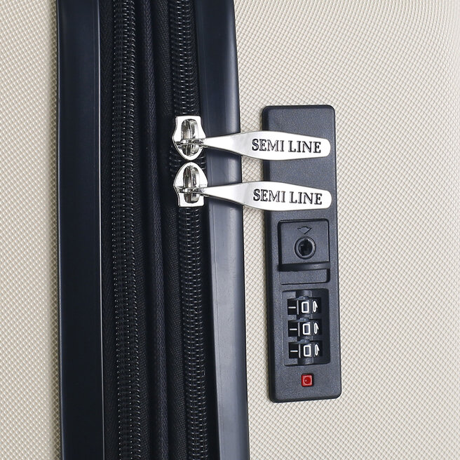 Kabinenkoffer Semi Line T5747-1 Écru | eschuhe.de