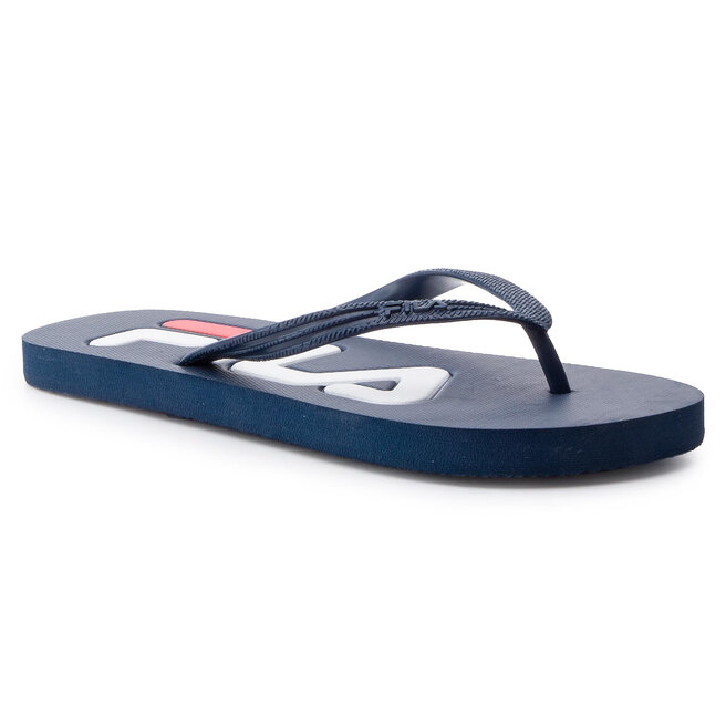 Japonki Fila Troy Slipper Wmn 1010349.29Y Dress Blue | eobuwie.com.pl