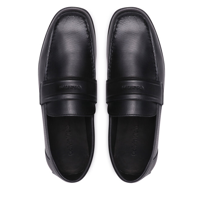 Mocasini Calvin Klein Driver High Freq Lth HM0HM00969 Negru | epantofi.ro