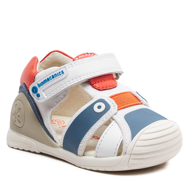 Sandalias Biomecanics 242154-A Blanco Y Naranja | zapatos.es