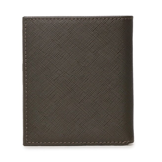 Mały Portfel Męski Guess Certosa Saffiano Smart II Slg SMECS2 LEA22 Szary | eobuwie.com.pl