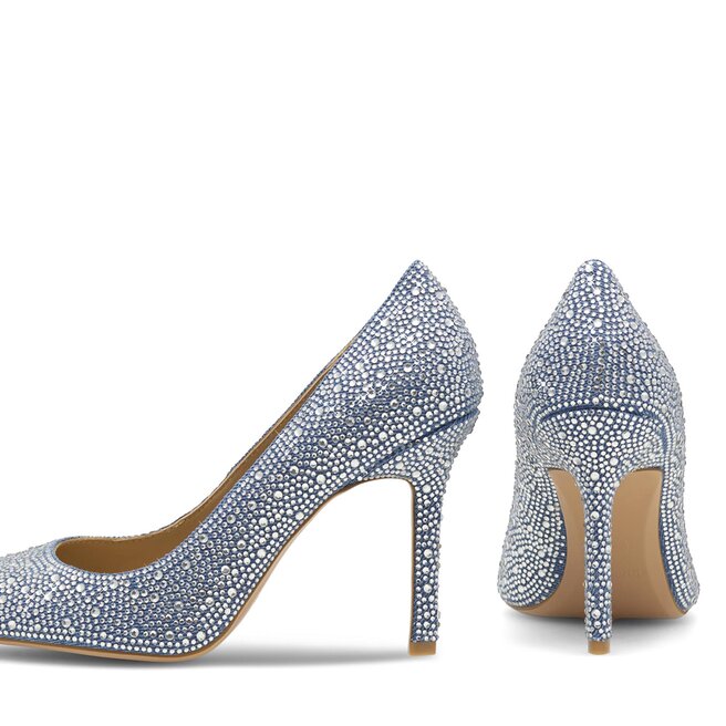 Szpilki Eva Minge IVERA-V1360-18-3 Niebieski | eobuwie.com.pl