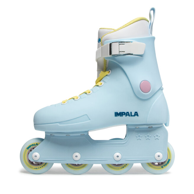 Rollers Impala Lightspeed Inline A084-12573 Sky Blue/Yellow | epapoutsia.gr