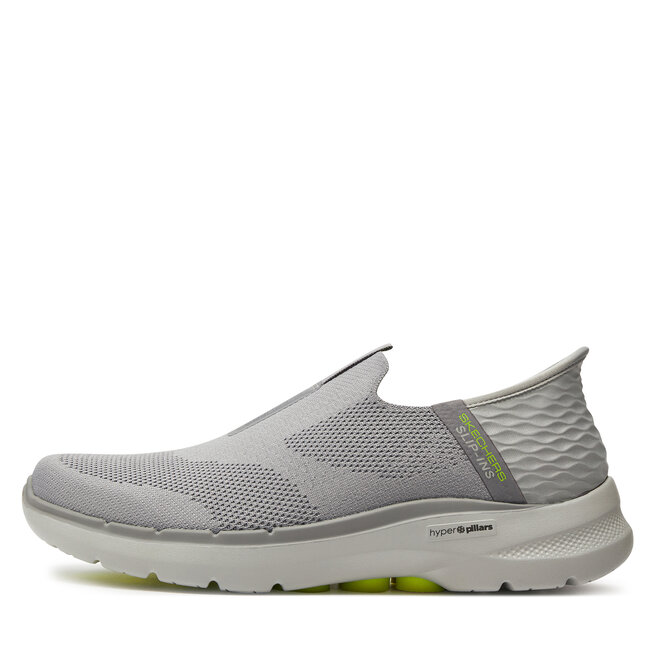Sneakers Skechers Easy On 216278/GRY Grau | eschuhe.de