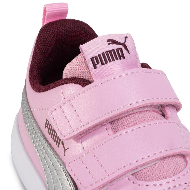 Sneakers Puma Courtflex V2 V Inf 371544 10 Pale Pink/Puma Silver ...