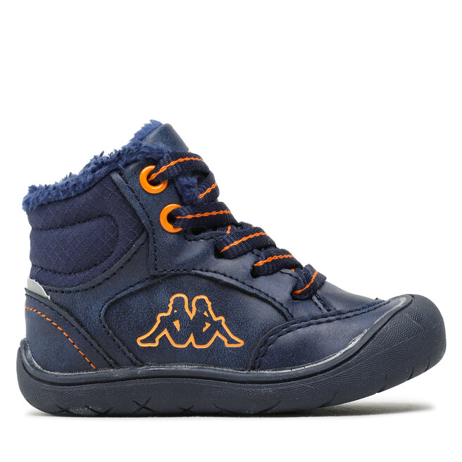 Ghete Kappa 280019M Navy/Orange 6744 | epantofi.ro