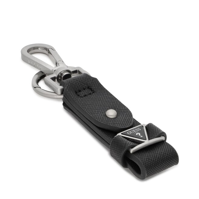 Portachiavi Guess Certosa Saffiano Smart Keyrings RMECRS P3102 Nero ...
