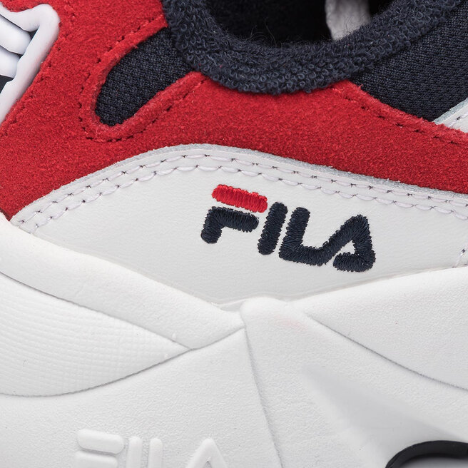 Sneakers Fila V94M Jr 1010780.01M White/Fila Navy/Fila Red | epantofi.ro
