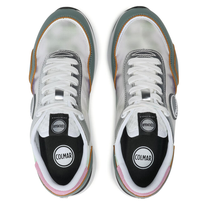 Sneakers Colmar Darren Dye 123 Sage Green/Pink/White | eschuhe.de