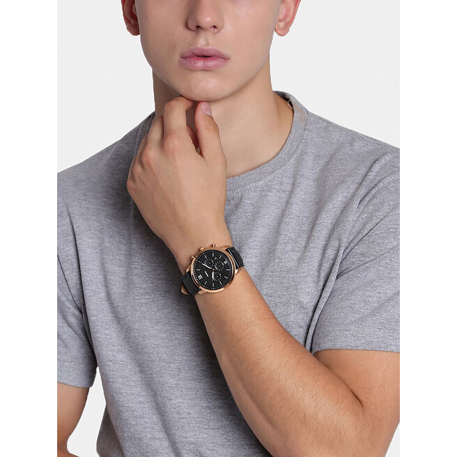 Uhr Fossil Neutra Chronograph FS5381 Black | eschuhe.de