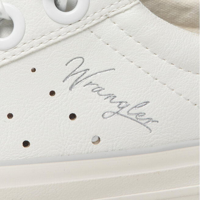 Scarpe sportive Wrangler Clay Wegan WL21510A Bianco | escarpe.it