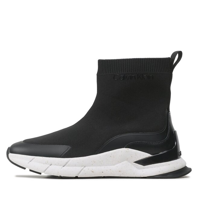 Sneakers Calvin Klein Sock Boot HW0HW01589 Black BEH | eschuhe.de