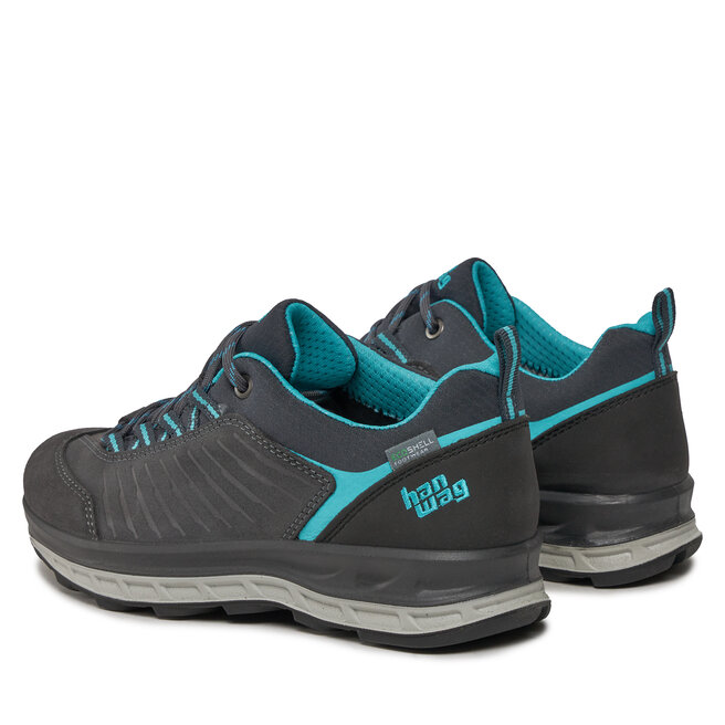 Trekkingi Hanwag Blueridge Low Lady Es H9133-064490 Asphalt/Ocean ...