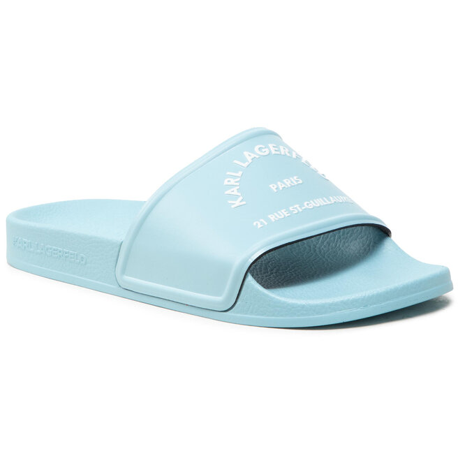 Chanclas KARL LAGERFELD KL80908 Blue Rubber | zapatos.es