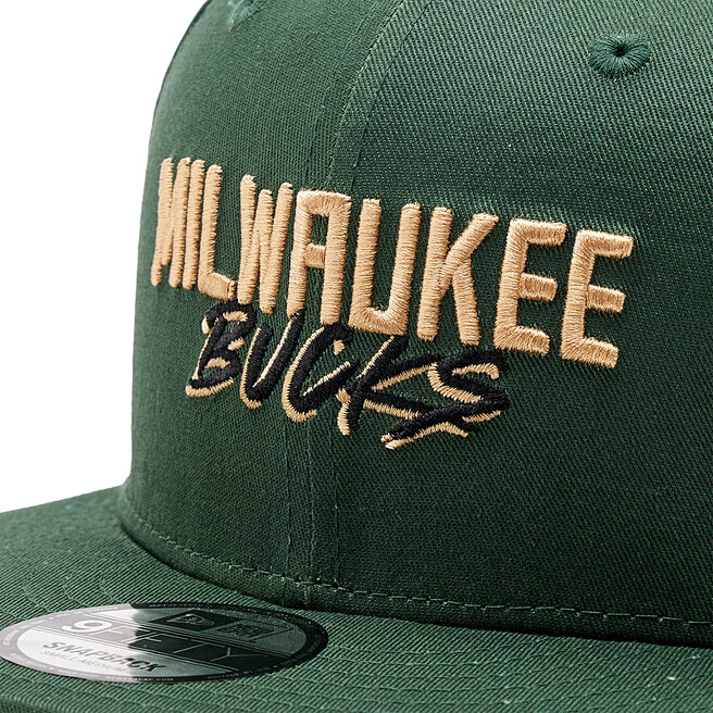 Czapka z daszkiem New Era Milwaukee Bucks Script Logo 9Fifty 60285201 ...
