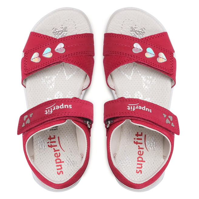 Sandały Superfit 1-006132-5000 D Rot | eobuwie.com.pl