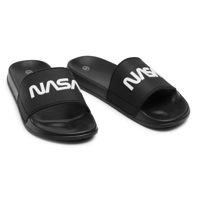 Klapki Nasa S21-3D-01 Czarny | eobuwie.com.pl
