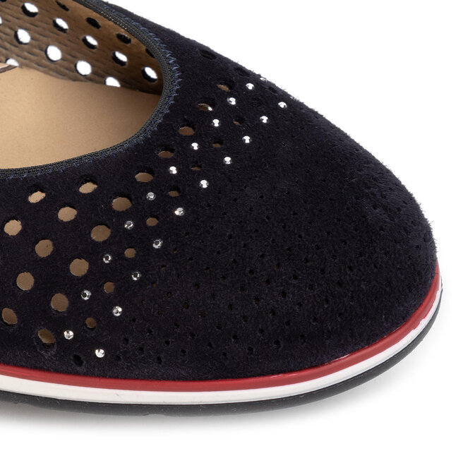 Baleriny Ara 12-13390-08 Blau | eobuwie.com.pl