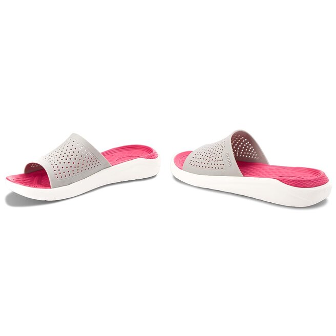Chanclas Crocs Literide Slide 205183 Pearl White/White | zapatos.es