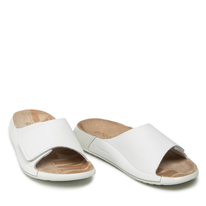 Klapki ECCO 2Nd Cozmo 20680301002 Bright White | eobuwie.com.pl