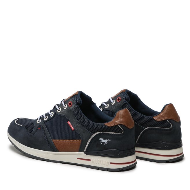 Sneakersy Mustang 4154-314-820 Granatowy | eobuwie.com.pl