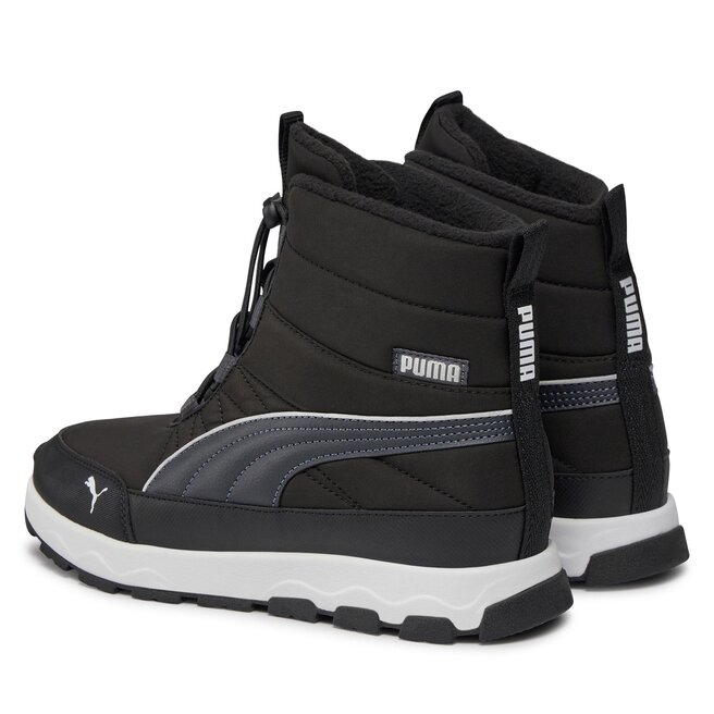 Śniegowce Puma Evolve Boot Jr 392644 01 Czarny | eobuwie.com.pl