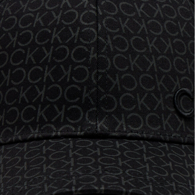 Baseball sapka Calvin Klein Ck Monogram Cotton Cap K60K611999 Fekete ...