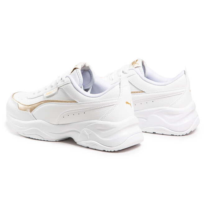 Sneakers Puma Cilia Mode Lux 375732 02 White/Gold | eschuhe.de