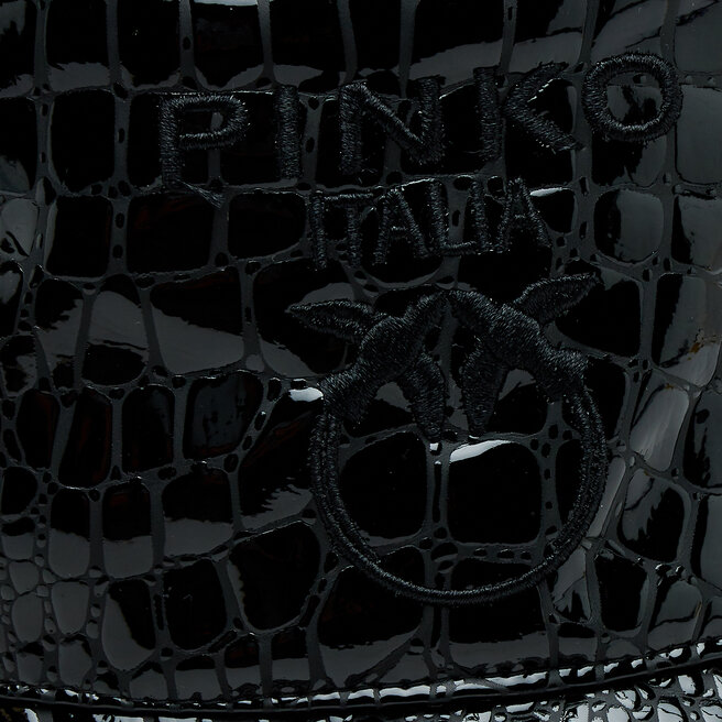 Cappello Pinko Bucket Bios Buckle Hat AI 23-24 PPRE 101819 A165 Nero | escarpe.it