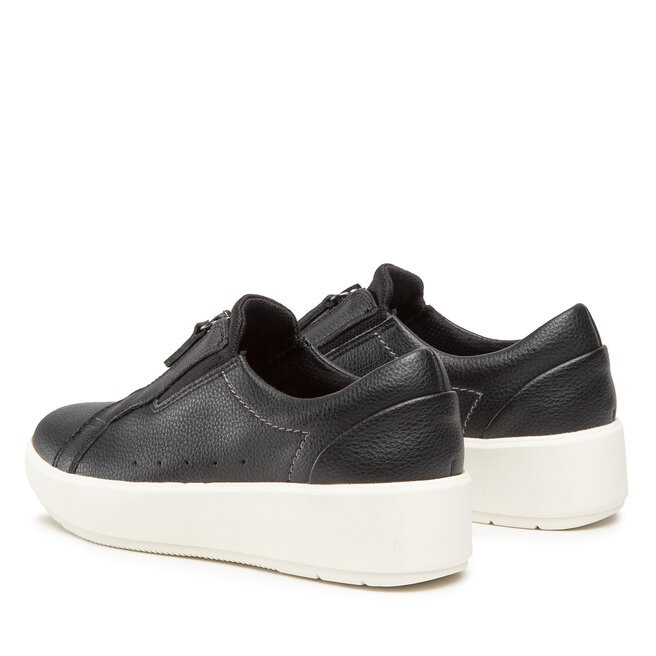 Zapatillas Clarks Layton Rae 261685054 Black Leather | zapatos.es