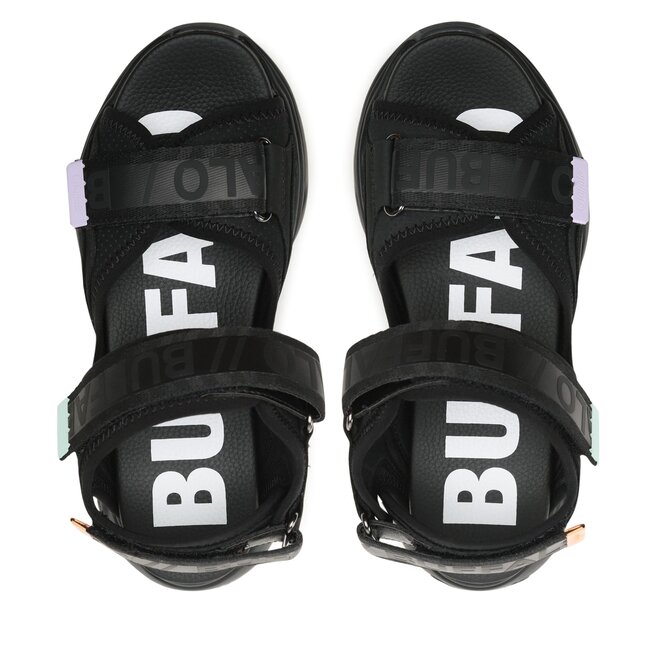 Sandali Buffalo Binary O BN16021141 Nero | escarpe.it