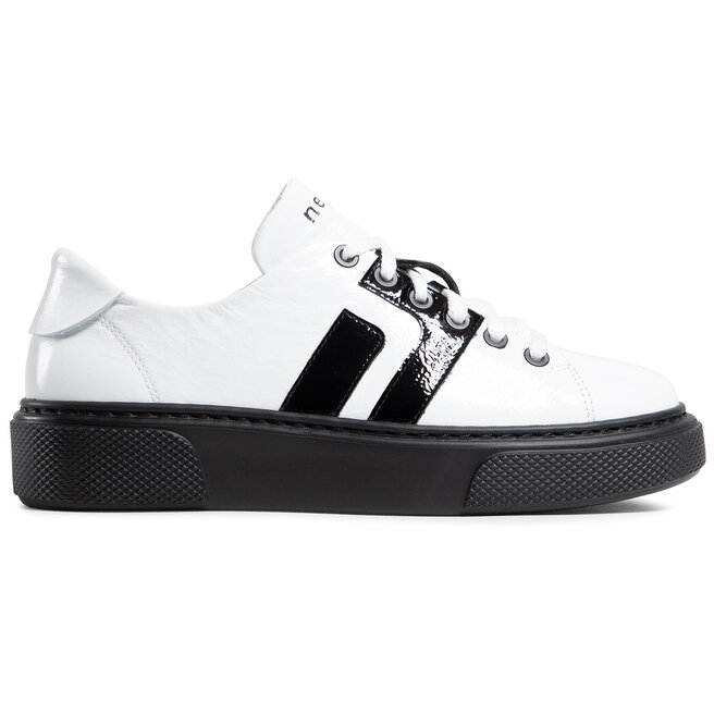 Sneakersy Nessi 21018 Biały | eobuwie.com.pl