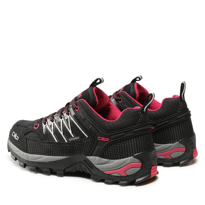Trekkingschuhe CMP Rigel Low Wmn Trekking Shoes Wp 3Q54456 Schwarz ...