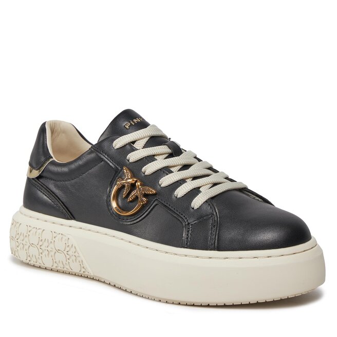 Sneakersy Pinko Yoko 01 SS0003 P014 Czarny | eobuwie.com.pl