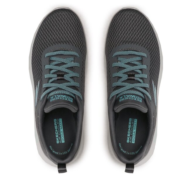 Sneakers Skechers Go Walk Flex 124952/CCTQ Charcoal/Turquoise | eschuhe.de