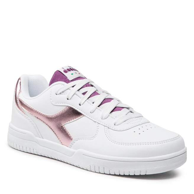 Sneakers Diadora Raptor Low Metalic Satin Wn 101.178641 01 20006 Weiß ...