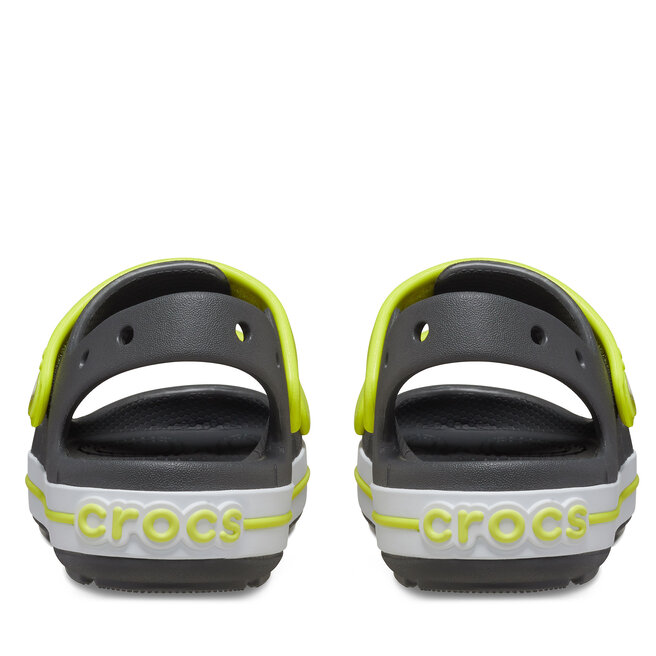 Sandały Crocs Crocband Cruiser Sandal T 209424 Szary | eobuwie.com.pl
