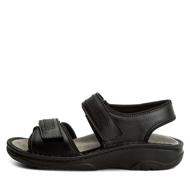 Sandały Berkemann Fabian 05802 Czarny | eobuwie.com.pl