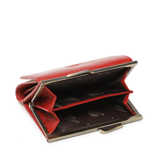 Mały Portfel Damski WITTCHEN 21-1-059-3 Czerwony | eobuwie.com.pl