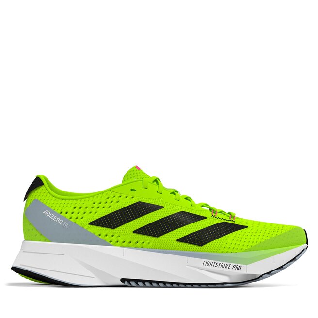 Buty adidas ADIDAS ADIZERO SL RUNNING SHOES HQ7231 Zielony | eobuwie.com.pl