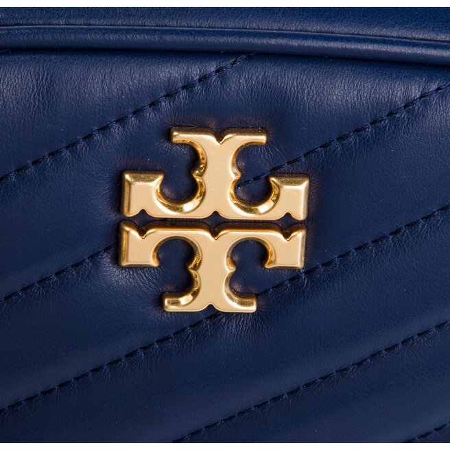 Torebka Tory Burch Kira Chevron Camera Bag 57769 Royal Navy 403 ...