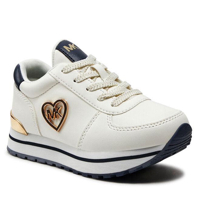 Sneakers MICHAEL KORS KIDS MK100940 White/Midnight | eschuhe.de