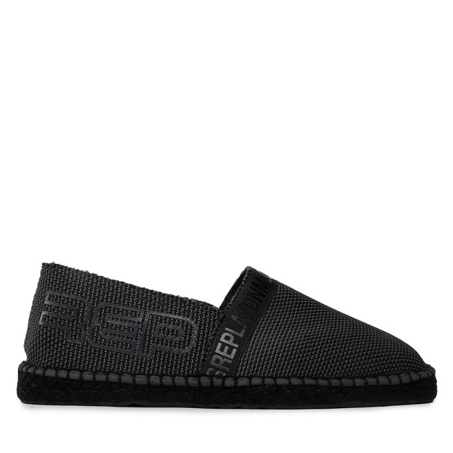Espadrilles Replay Cabo New Mesh GMF16 .000.C0052T Black 0003 | eschuhe.de