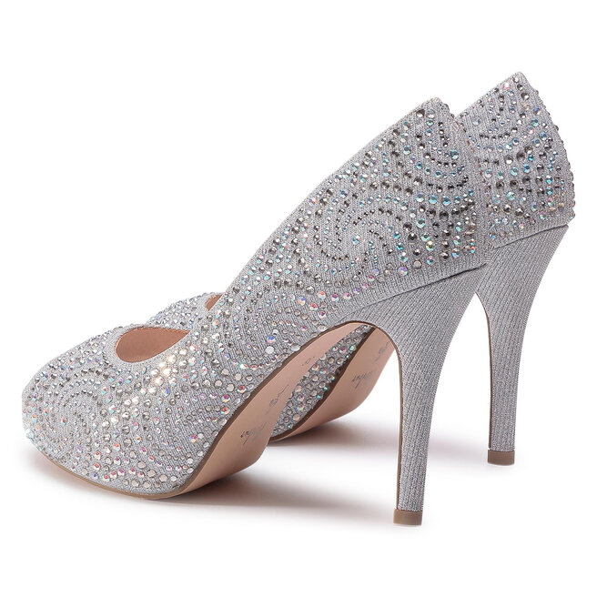 Scarpe stiletto Menbur 21699 Silver 0009 | escarpe.it