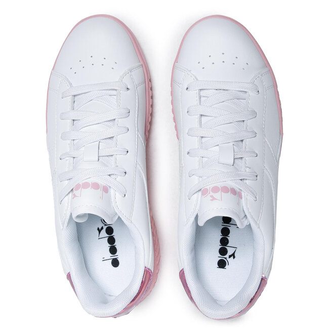 Sneakers Diadora Game Step Gs 101.177376 01 C2025 White/Pink Peachskin ...