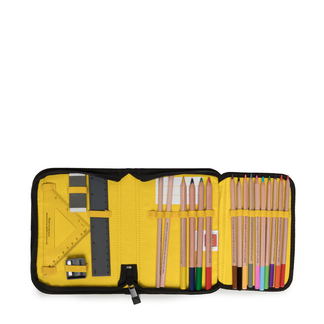 Penar LEGO Pencil Case With Content 20085-2205 Negru | epantofi.ro