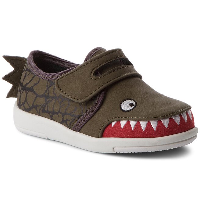 Kapcie EMU Australia Croc Sneaker K11611 Zielony | eobuwie.com.pl